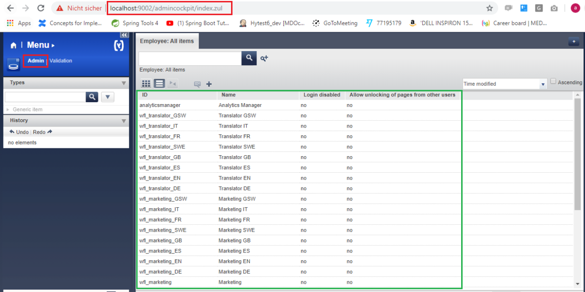 Admin Cockpit - CloudNir
