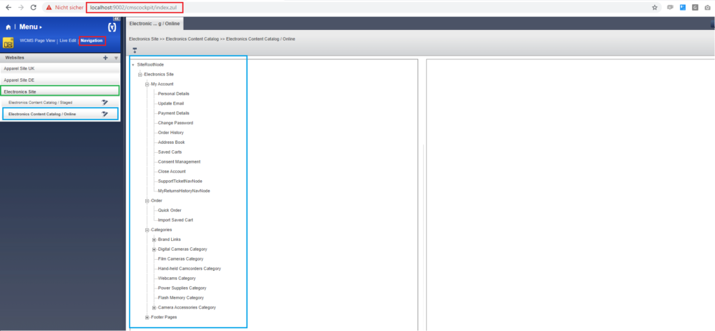 CMS Cockpit - CloudNir